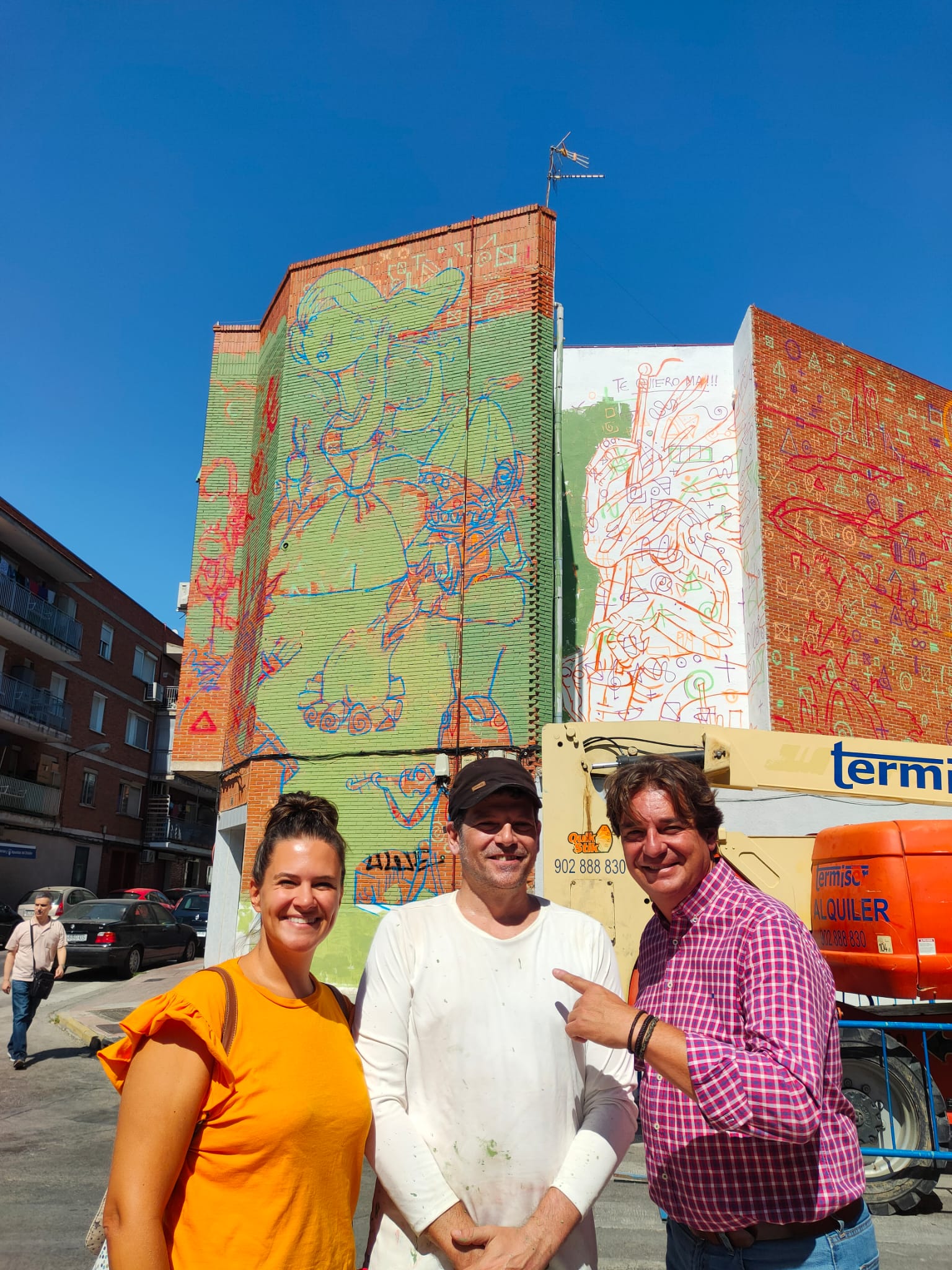 Dos nuevos murales en el MAUF - Fuenlabrada