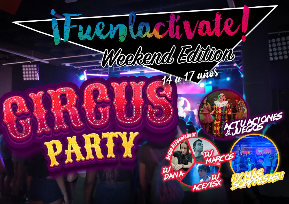 Fiesta Fuenlactivate Circus - Fuenlabrada