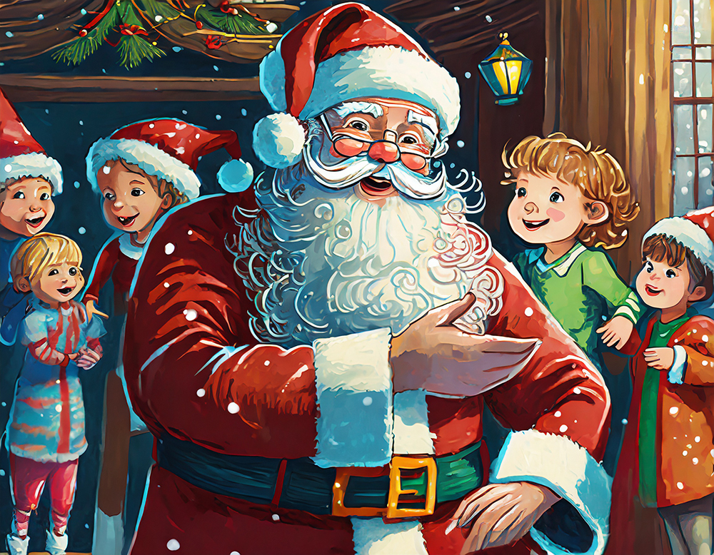 Visita de Papa Noel a la JMD Vivero - Fuenlabrada